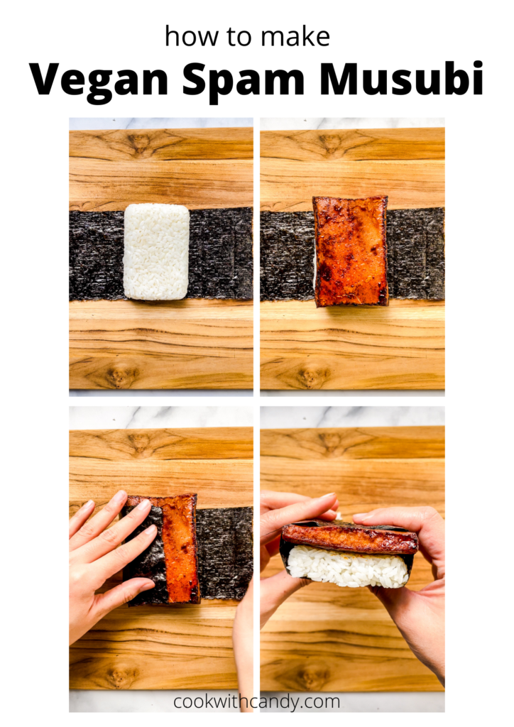 Vegan Spam Musubi - Cook With Candy